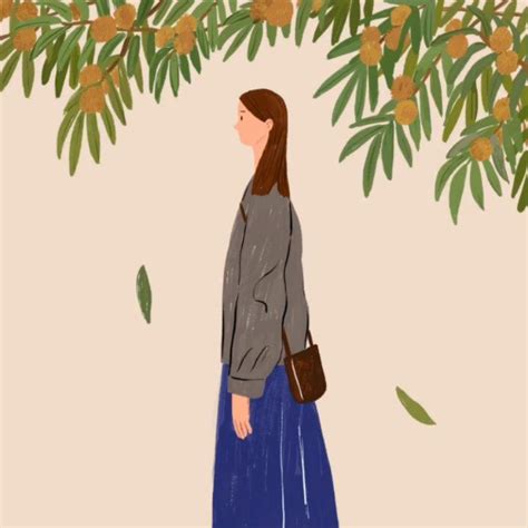 Chungwoon Choi Adobefresco 어도비프레스코 밤나무 가을일러스트 일러스트