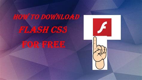 How To Download Flash Cs 3 For Free Youtube