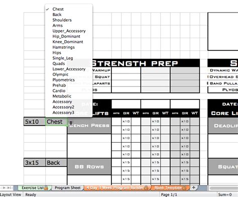 Pick Your PT Template Excel Training Designs Pick Your PT Template Excel Training Designs