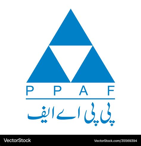 Ppaf Logo Image Royalty Free Vector Image Vectorstock
