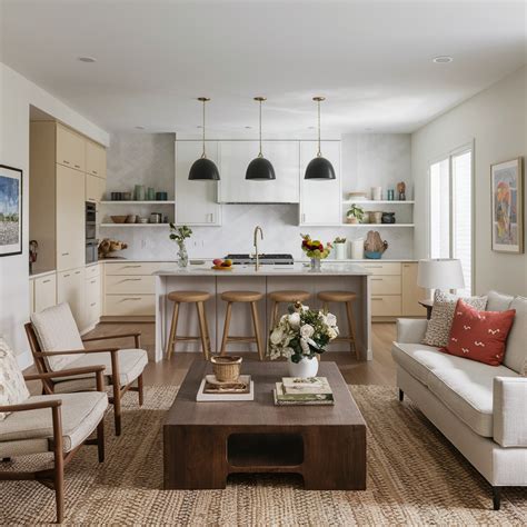 Open Concept Kitchen Living Room 49 Modern Design Ideas