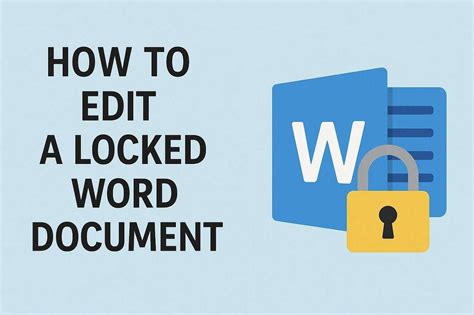 A Guide On How To Unlock Word Password Online With Zero Effort