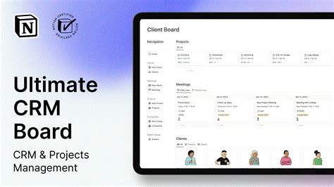notion ultimate crm board notionhub