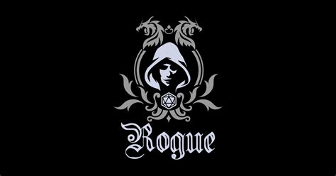 Dandd Rogue Simple Class Emblem Rogue Class Sticker Teepublic