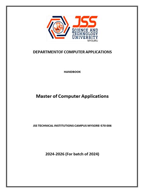Mca Syllabus 2024 2026 21 12 2024 1 Pdf Functional Programming Project Management