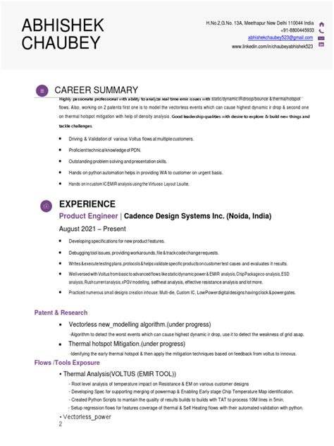 cv abhishek 2022 3 pdf pdf