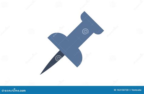 Push Pin Board Map Pointer Icon Vector Illustration Stock Vector Illustration Of Notice