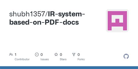 Ir System Based On Pdf Docs Query Processing Py At Main · Shubh1357 Ir System Based On Pdf Docs