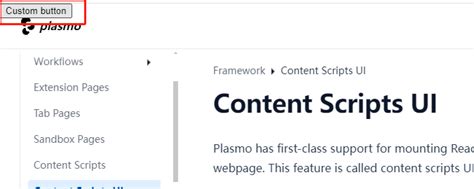 使用plasmo框架开发浏览器插件,注入contents脚本和给页面添加ui组件plasmo 文档 Csdn博客 使用plasmo框架开发浏览器插件,注入contents脚本和给页面添加ui组件plasmo 文档 Csdn博客