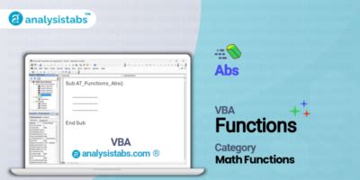 VBA Abs Function Explained With Examples