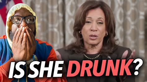 Is She Drunk Kamala Harris Leaves Hiding To Beg For Support After