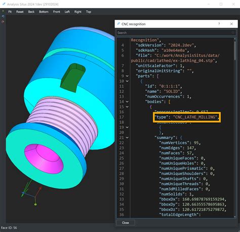 Analysis Situs Recognized Cnc Types