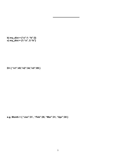 xic cs worksheet dictionary in python pdf computer science software engineering