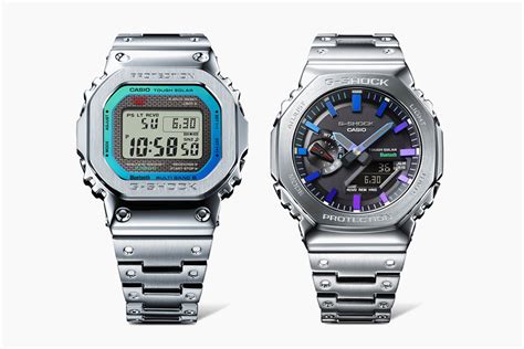 G Shock Adds Color Gradation To Full Metal Watch Series Hiconsumption