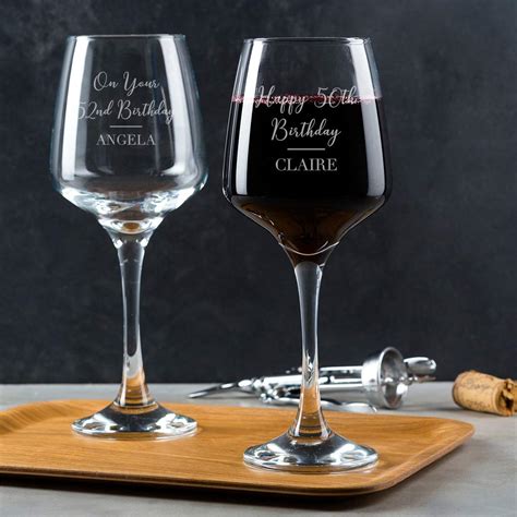 Cheers To 50 Unique Wine Glasses For The Milestone Birthday My