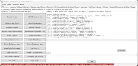 Windows 11 Debloater Tool Debloat Gui Updated May 28 2023 V191