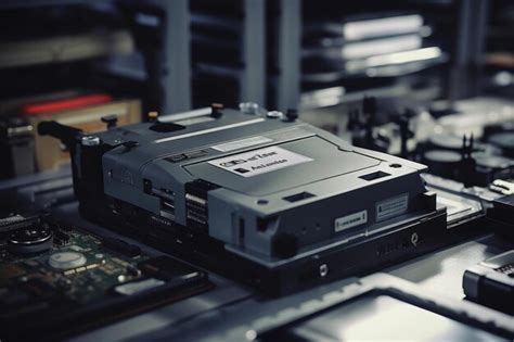 A Detailed View Of A Data Cartridge An Essential Component In Data Storage Systems Premium AI