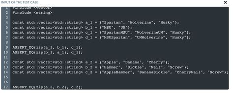 Solved Write A Function In C Named Zip That Should