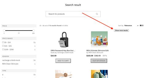 Infinitehits Widget Shopify App Blocks Algolia