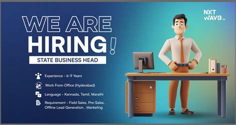 Aarthi V On Linkedin Hiring Jobopening Statebusinesshead Edtech Nxtwave