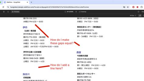 Getting Rid Of Gaps In A Grid Adding Lines In A Grid General Forum Webflow