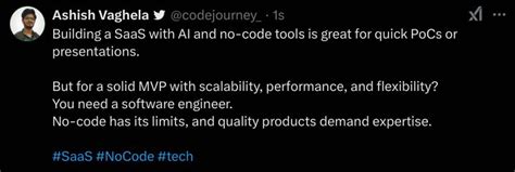 Ashish Vaghela On Linkedin Saas Nocode Softwareengineering Startups