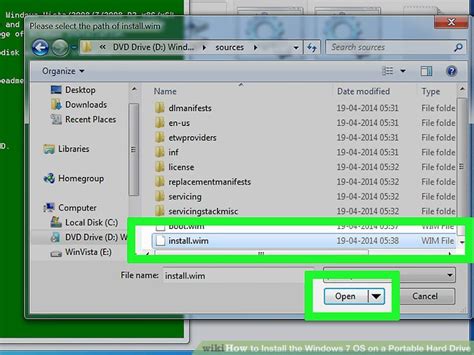 How To Install The Windows 7 OS On A Portable Hard Drive