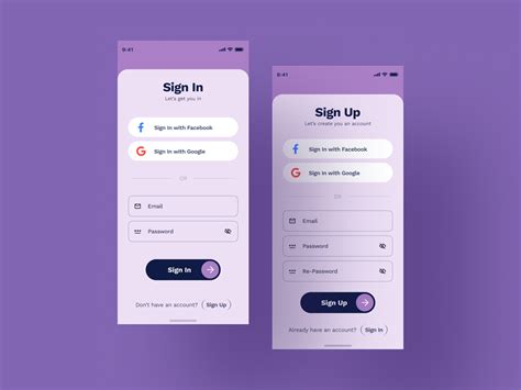 Howtodress Trendify Sign Up Sign In Mobile App Ui Ux Design By Zulqurnain On Dribbble