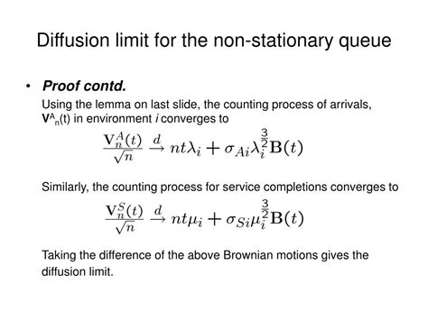 Ppt A Gentle Introduction To Fluid And Diffusion Limits For Queues Powerpoint Presentation