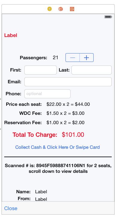 Ios Xcode Embed All Direct In Scrollview Without Content View Stack