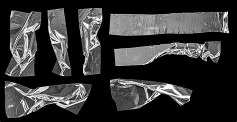 금속 끈적 끈적한 찢어진 테이프 모양은 검은 색 배경에 고립 된 잘라 접착 테이프에 대한 스톡 사진 및 기타 이미지 접착 테이프 저지선 테이프 질감 Istock