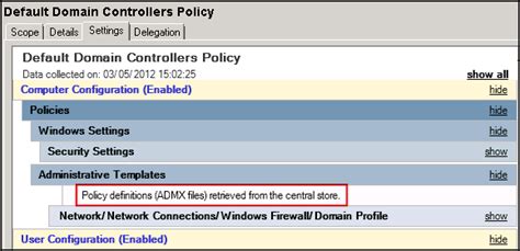 how to create a group policy central store virtually impossible