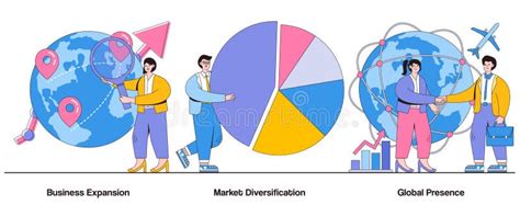Growth Diversification Stock Illustrations 1736 Growth