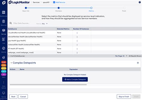 Adding A Service Logicmonitor