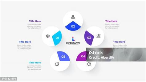 5 가지 옵션 또는 단계가 포함 된 오각형 사이클 인포 그래픽 다이어그램 형태의 컬러 세그먼트가있는 흰색 원 0명에 대한 스톡 벡터 아트 및 기타 이미지 Istock