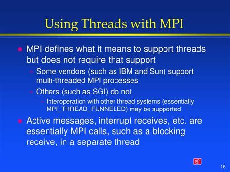 Ppt Mpi 2 And Threads Powerpoint Presentation Free Download Id3036041