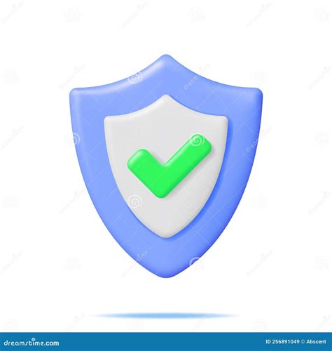 3d Render Checkmark And X Mark Icon Set Checkmark Right Symbol Tick Sign Check And Uncheck