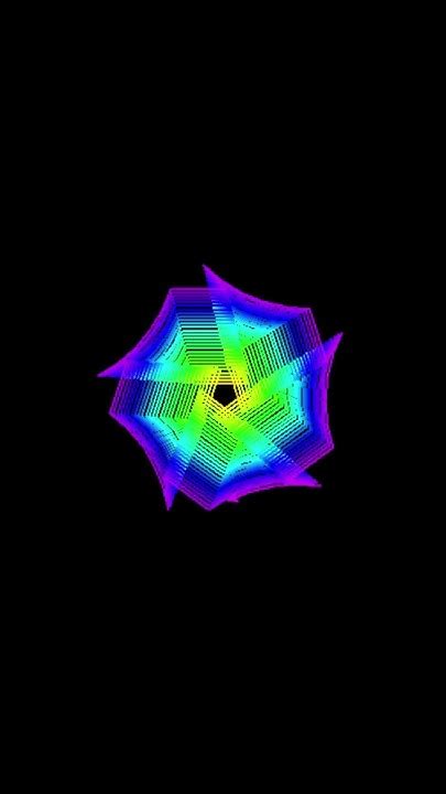 Draw A Mesmerizing Turtle Graphics Python Code Tutorial Python Shorts Youtube