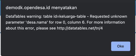 Terdapat Error Di Menu Keluarga · Issue 626 · Opensidopendk · Github