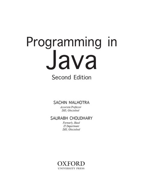 ebook programming in java 2nd pdf career and growth computers
