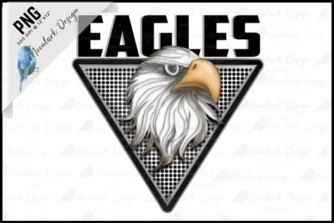 Eagles Mascot Png School Spirit Triangle