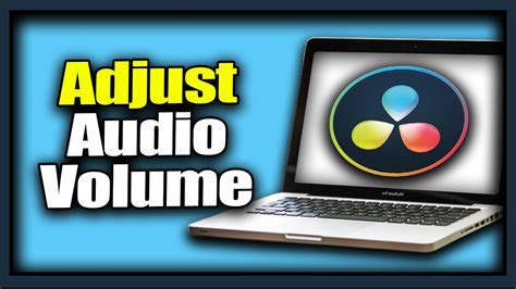 How To Adjust Audio Volume In Davinci Resolve Youtube