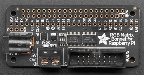 Pinouts Adafruit Rgb Matrix Bonnet For Raspberry Pi Adafruit