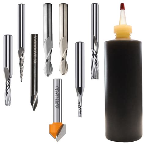 9 Piece Starter Tooling Kit For Prodigy Cnc Engraver Cwi Machinery