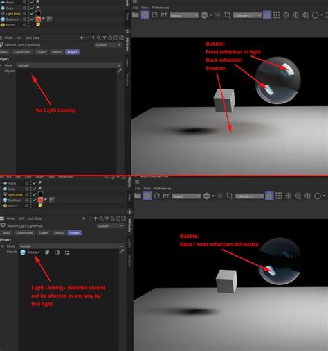 Light Linking Issue Rredshiftrenderer