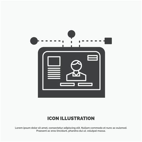 Interface Website User Layout Design Icon Glyph Vector Gray Symbol For Ui And Ux Website