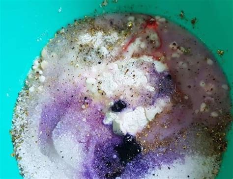 Purple Sensory Playdough Bunch