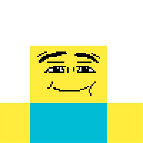 Pixilart Roblox Man Face By 123pixelfan