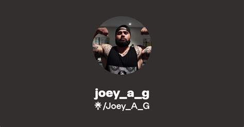 Joey A G Instagram Tiktok Linktree