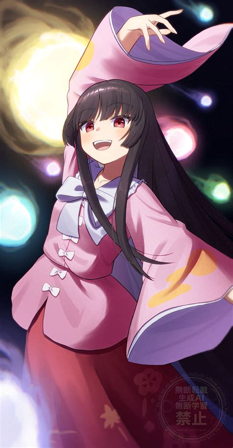 Houraisan Kaguya Touhou Drawn By Beckody Danbooru